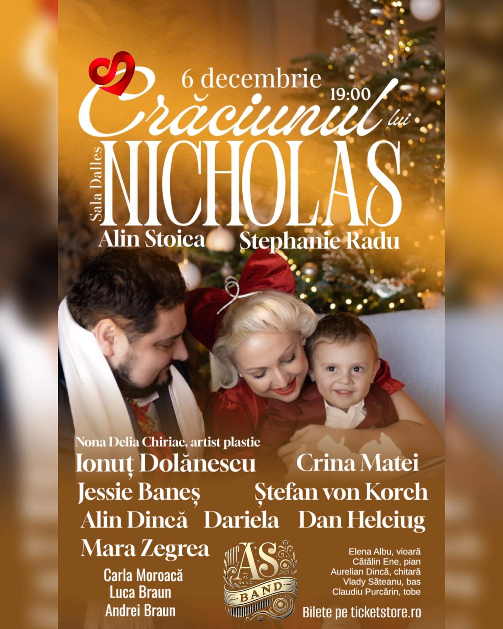 Spectacolul fenomen “Crăciunul lui Nicholas” revine pe scena Sălii ...