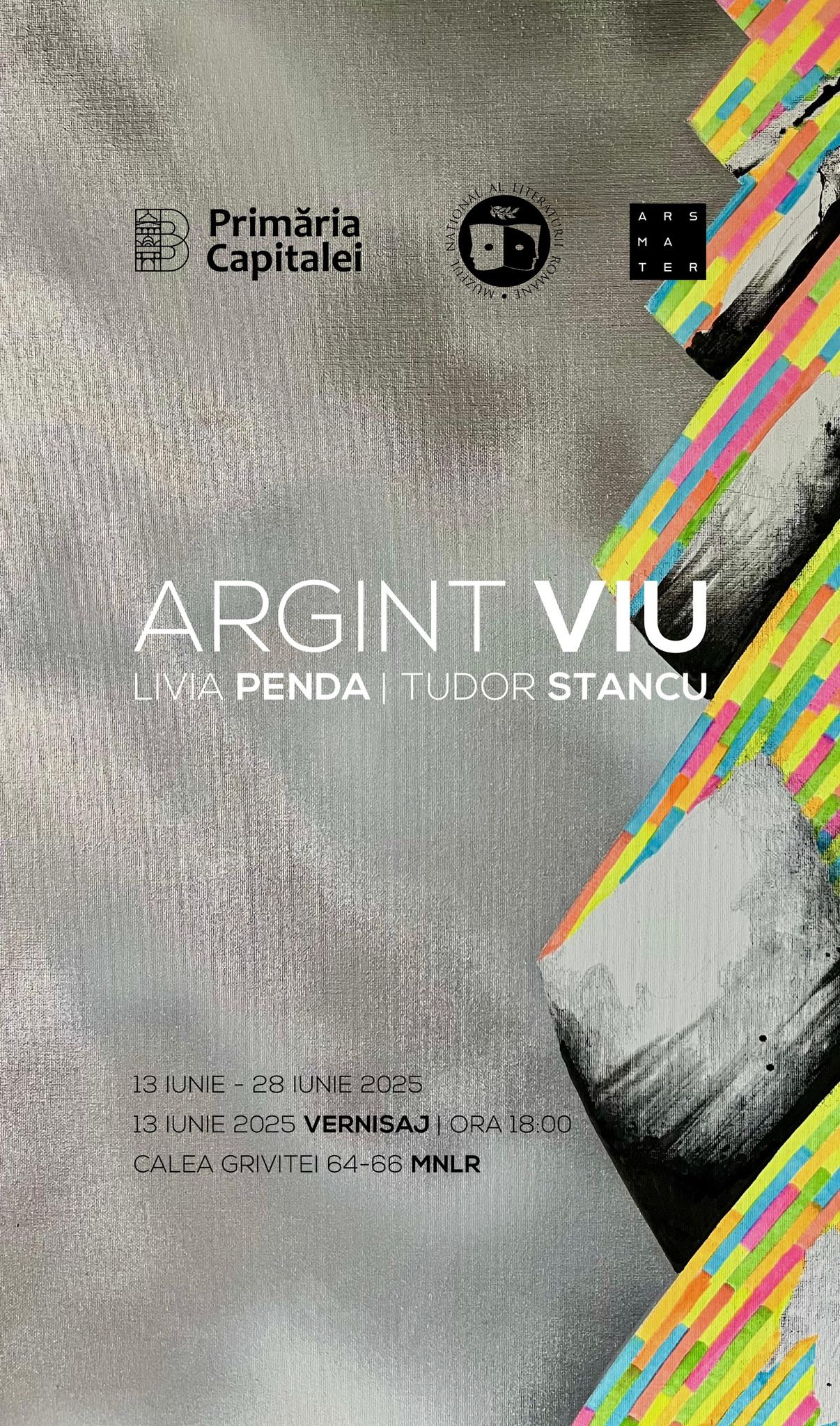 ARGINT VIU - O întâlnire artistică între Livia Penda și Tudor Stancu ...